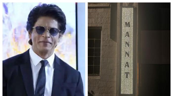 Shah Rukh Khan's Mumbai home nameplate gets a 'diamond' makeover