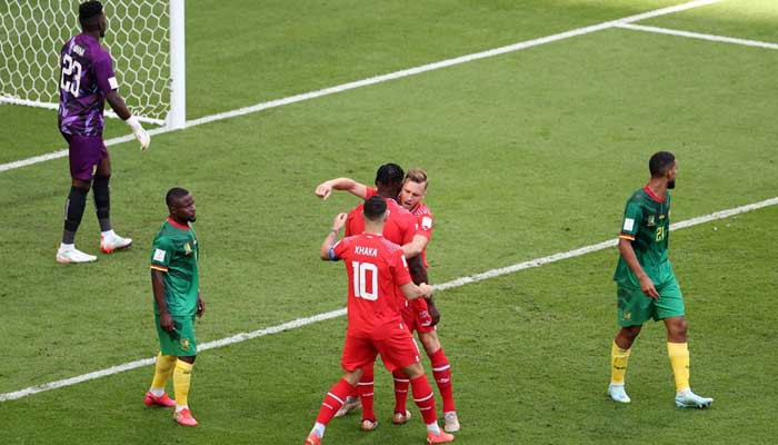 Apologetic Embolo gives Swiss narrow win over Cameroon