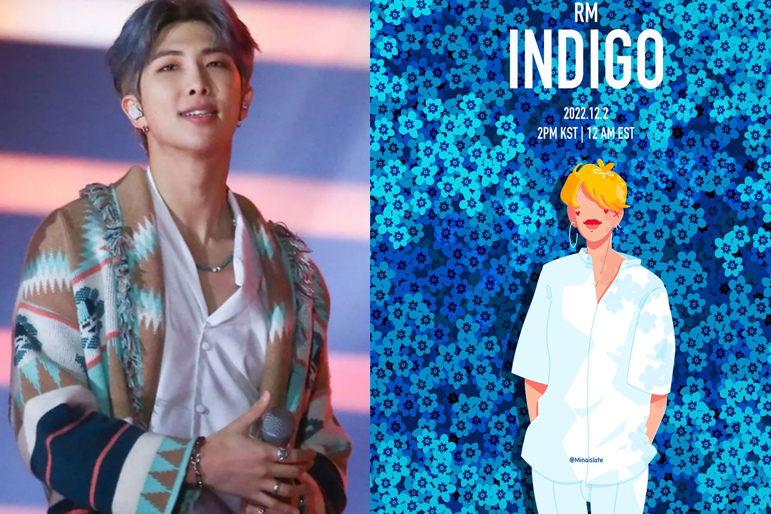 BTS RM Shares Full Track List Of Indigo Contains 10 Songs BTS RM Shares Full Track List Of Indigo Contains 10 Songs