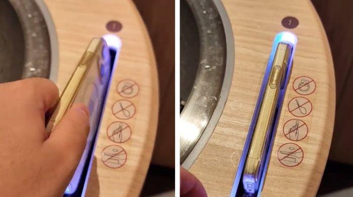 WATCH: 'Smart sink' allows people to wash cellphones