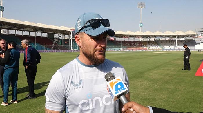 English coach Brendon McCullum lauds Pakistan's performance despite ...