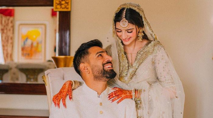 Haris Rauf gets hitched to Muzna Malik in intimate ceremony