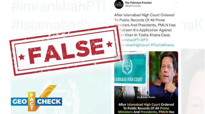 Fact-check: Has govt withdrawn the Toshakhana case against Imran Khan?