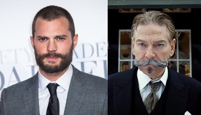 Jamie Dornan unnerved by Kenneth Branagh's impressive facial hair on ...