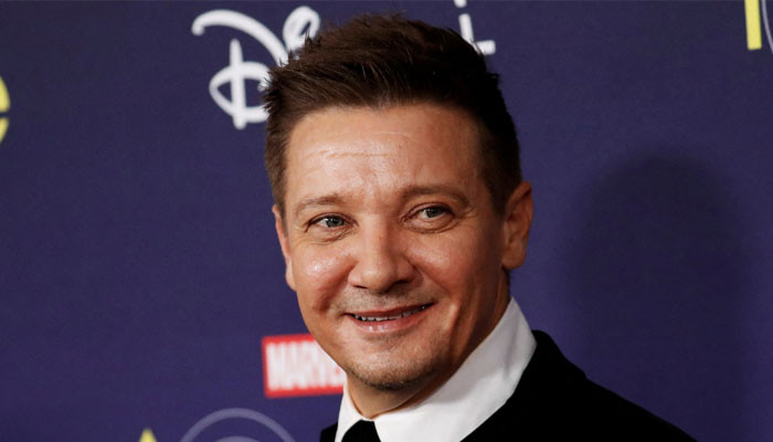 Jeremy Renner poses with 'medical ICU team' ahead of his 52nd birthday