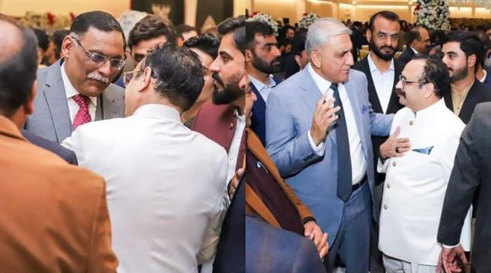 Gen (retd) Bajwa attends Lt Gen (retd) Faiz Hamid's daughter's wedding