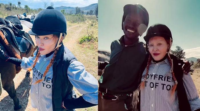 Madonna enjoys horse-riding 15 years after breaking her bones in nasty fall
