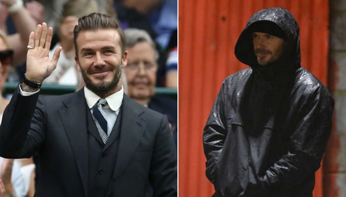 David Beckham escapes crowd as he shows up at Brentford to support son Romeo