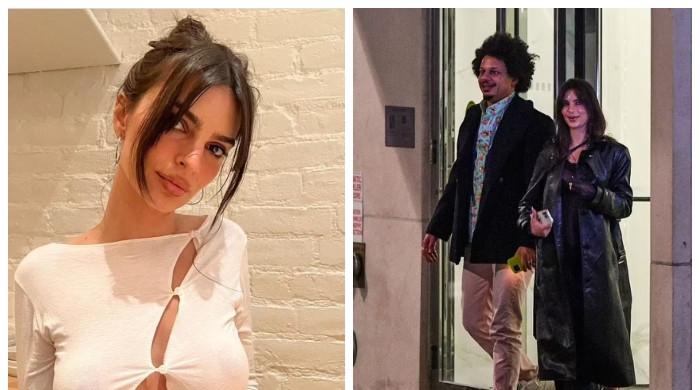 Emily Ratajkowski takes Eric Andre breath away with her sizzling snaps