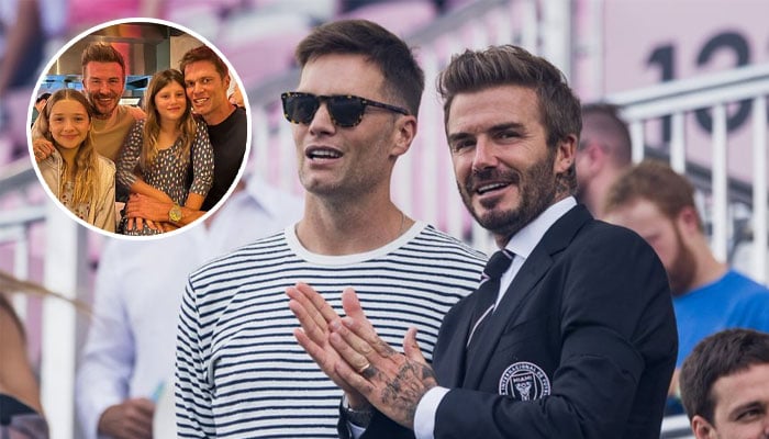 David Beckham, Tom Brady enjoy Pizza night during adorable ‘Daddy ...