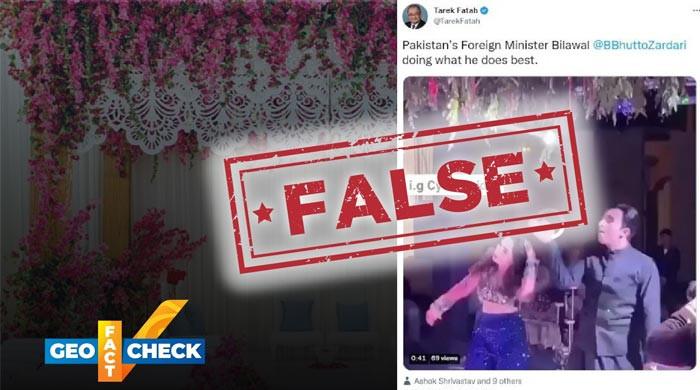 Fact-check: Man dancing is not Bilawal Bhutto Zardari