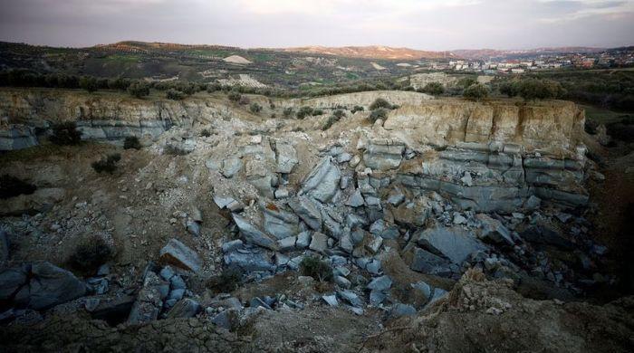 WATCH: Turkey earthquake drone footage shows fissures slicing through land