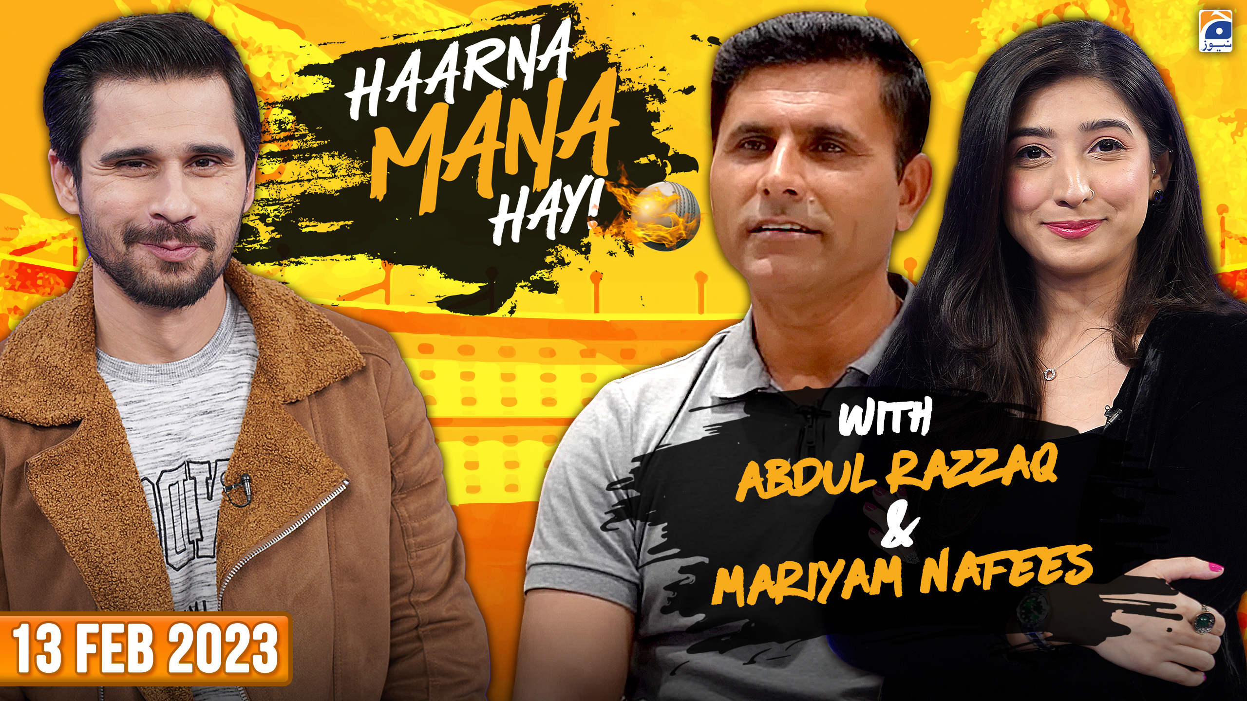 Haarna Mana Hay | Lahore Qalandars vs Multan Sultan | Tabish Hashmi | Abdul Razzaq & Mariyam ...