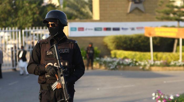 1,000 police commandos, sharpshooters deployed for PSL security in Karachi