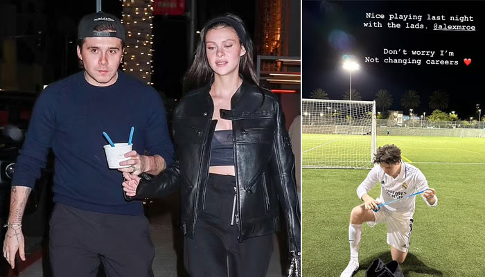 Brooklyn Beckham promises he’s not ‘switching career’ as he plays ...