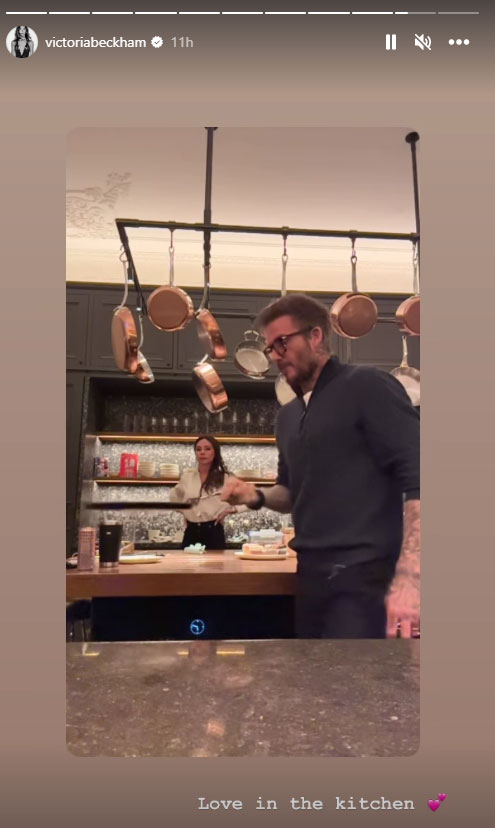Watch David and Victoria Beckham celebrate ‘Pancake Day’: ‘love in the ...