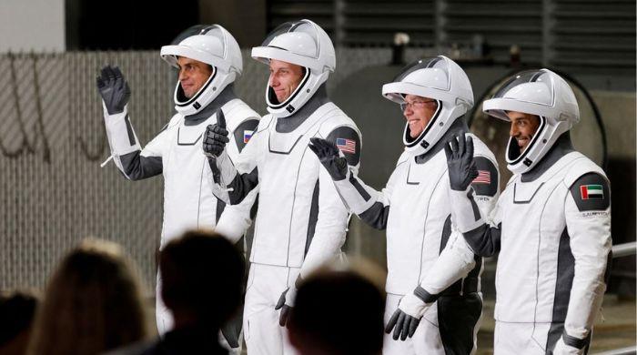 SpaceX capsule delivers latest four-member crew to International Space ...