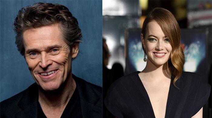 Willem Dafoe made Emma Stone slap him 20 times while filming 'And'