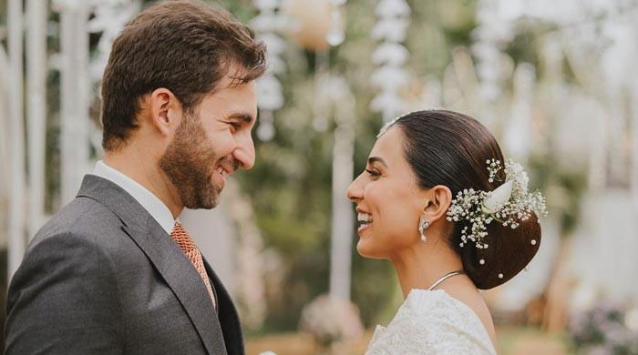 Ushna Shah’s husband gives sneak peek to into valima ceremony