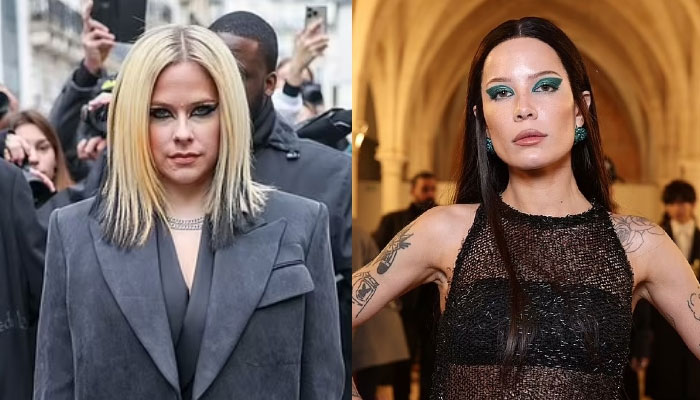 Avril Lavigne and Halsey grab eyeballs with edgy looks at Lanvin show ...