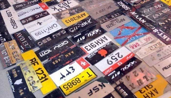 Demand for official number plates increases amid crackdown