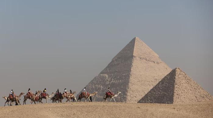 Hidden corridor discovered inside Egypt's Great Pyramid of Giza Hidden corridor discovered inside Egypt's Great Pyramid of Giza