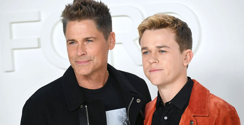 Rob Lowe, son address 'Nepo Baby' notion