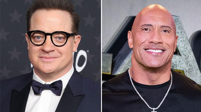 Dwayne Johnson shares ‘full circle moment’ with Brendan Fraser at 2023 ...