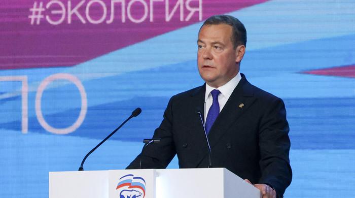 Former Russian president warns of war if Putin arrested