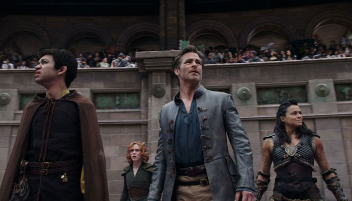 Chris Pine, Michelle Rodriguez rave about ‘animatronics’ in 'Dungeons ...