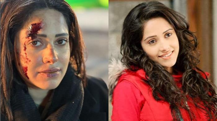 Nushrratt Bharuccha shares picture from sets of Akelli