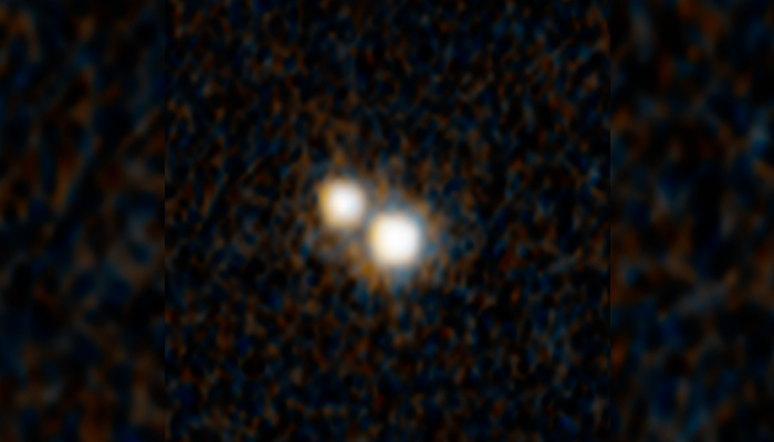 Hubble Space Telescope unexpectedly discovers two quasars