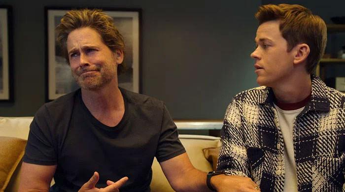 Rob Lowe Presents Sobriety Chip To Son On The Drew Barrymore Show