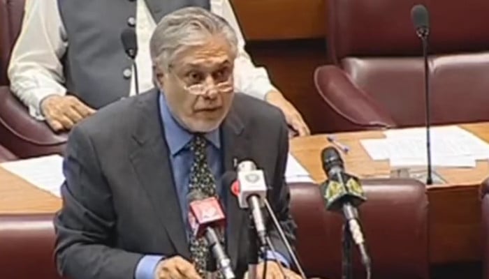 FinMin Dar tables bill seeking approval of funds for Punjab, KP polls