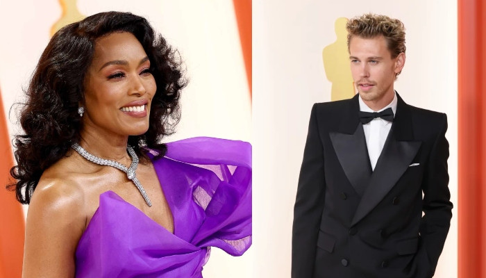 Angela Bassett looks back at holding hands with Austin Butler at Oscars