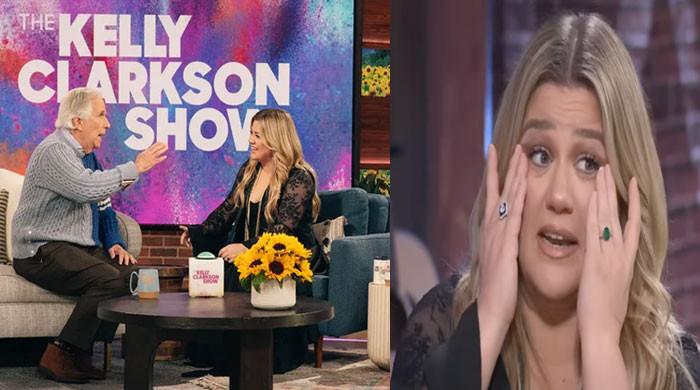 Kelly Clarkson becomes emotional after Henry Winkler's message for her ...