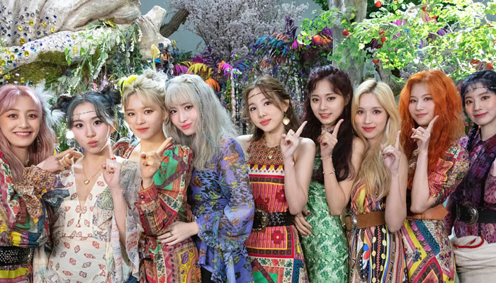 Twice now first female K-pop group to chart three albums for six weeks
