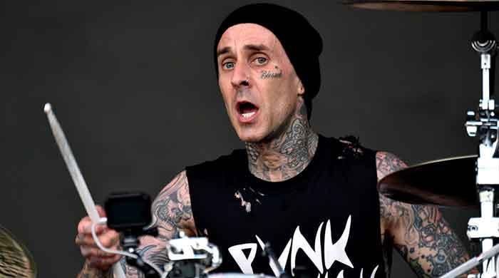 Travis Barker shares good news with fans
