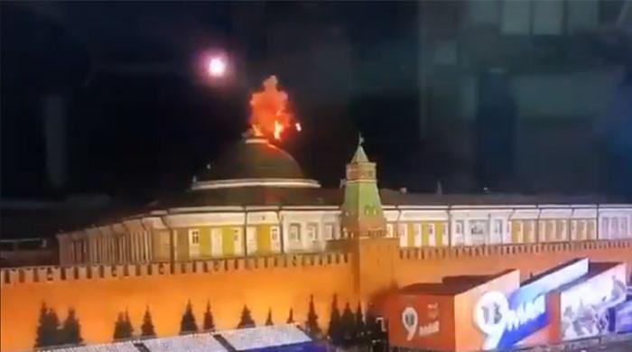 Russia Accuses Ukraine Of Launching Attack On Kremlin In A Bid To Kill