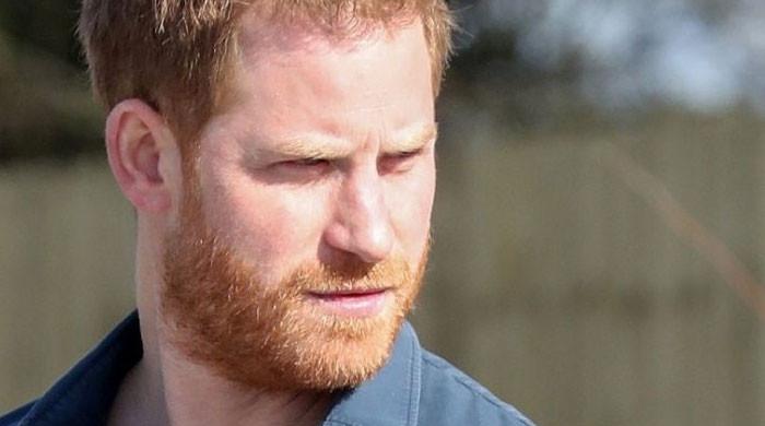 Prince Harry slapping King Charles with a ‘middle finger’