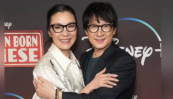Michelle Yeoh and Ke Huy Quan reunite for American Born Chinese