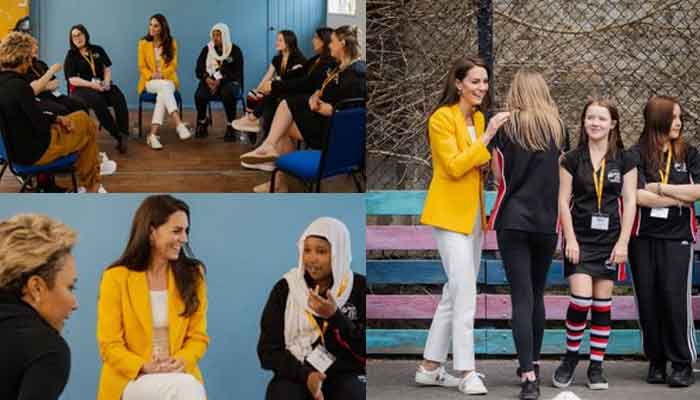 Kate Middleton teases Meghan Markle as she takes on Dame Kelly on a game