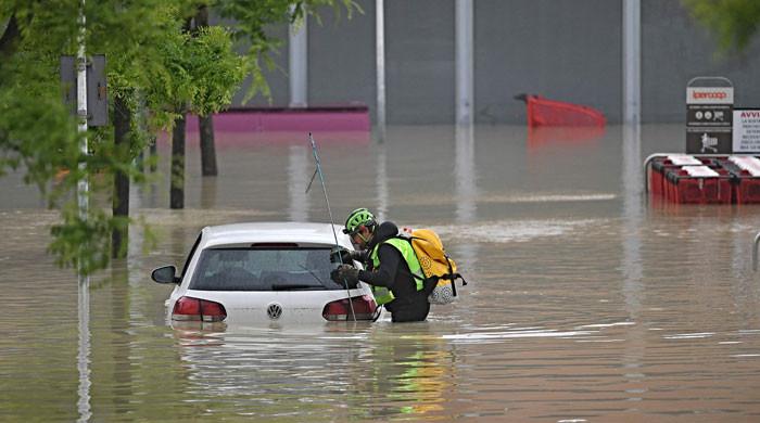 WATCH: Severe flooding in Italy leaves 5 dead as people take refuge on ...