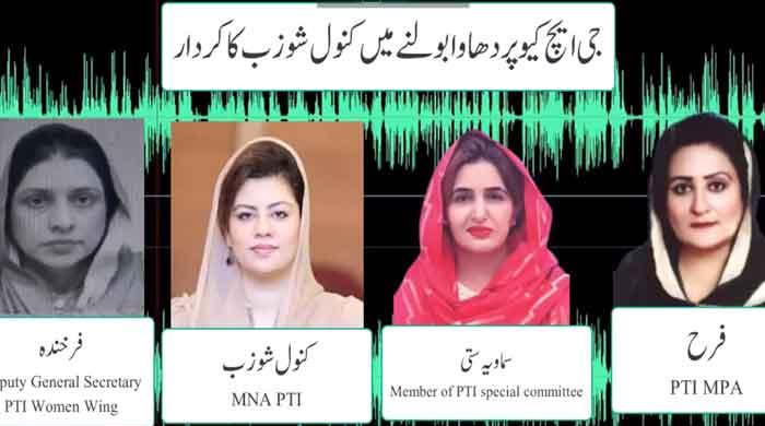 GHQ attack: Alleged audio of PTI women's wing member surfaces