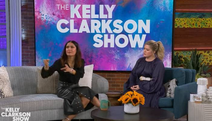 Salma Hayek shares valuable advice for ‘sad girls’ on Kelly Clarkson ...