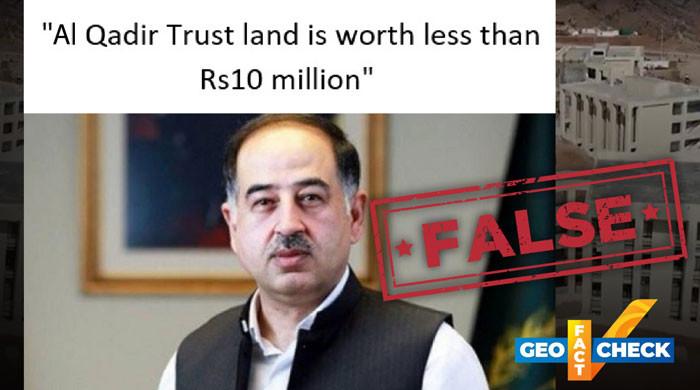 Fact-check: How much is the Al-Qadir University land worth today?