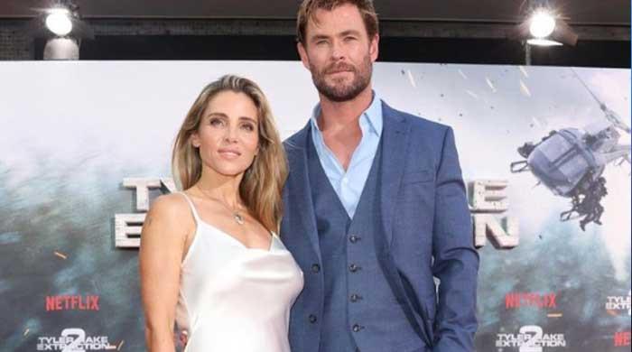 Elsa Pataky promotes 'Extraction 2' starring her favourite actor