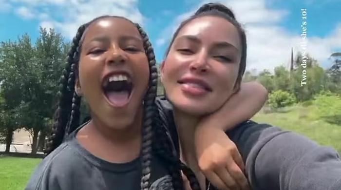 Kim Kardashian shares precious video with North ahead of her 10th birthday