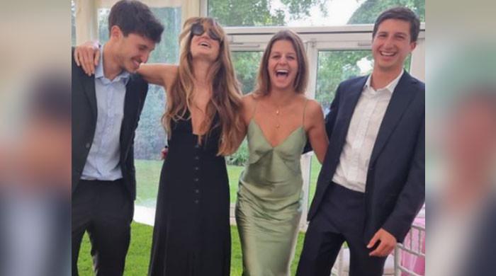 Jemima Goldsmith wishes Tyrian White on her birthday