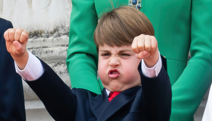 Prince Louis key gesture that showed 'impatience' at Trooping the ...